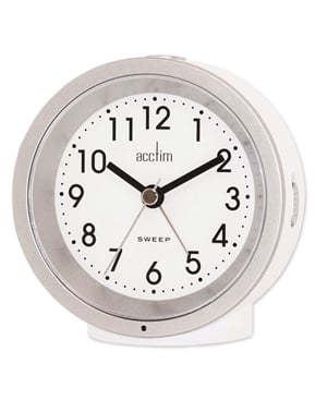 White | Silent Sweeping Alarm Clock | Expert Verdict