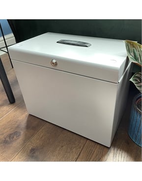 Grey | Metal File Box with Files | Expert Verdict