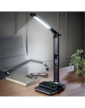 LED Lamp with Wireless Charging Pad & Clock | Expert Verdict