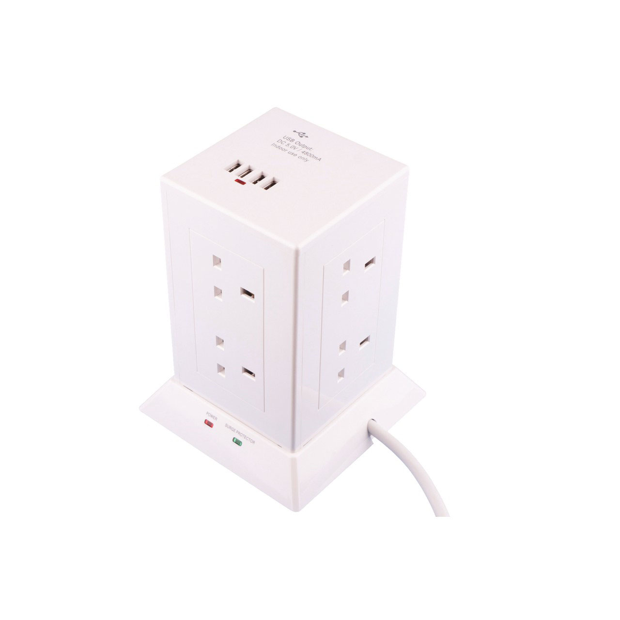 BLACK | Power Hub Extension Socket 8-Gang & 4 USB Ports | Expert Verdict